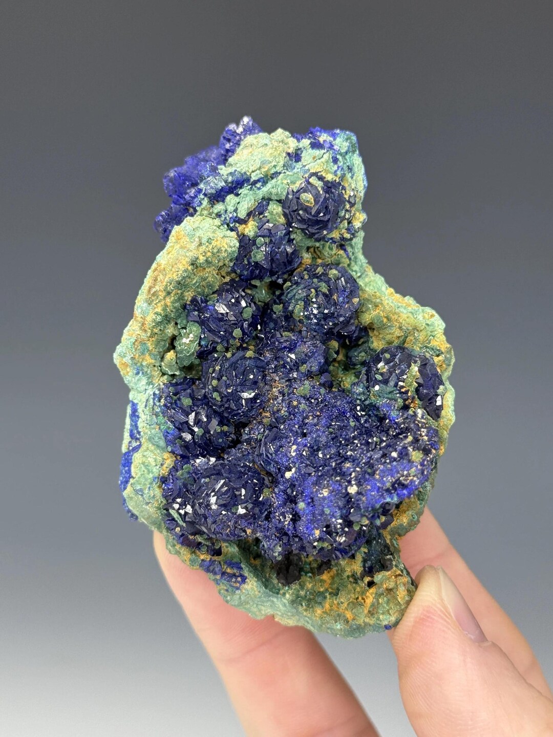 Azurite, Malachite, Big Indian Copper Mine, San Juan Co., Lisbon Valley ...