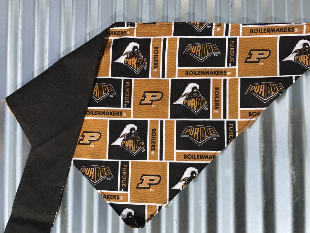 Purdue Dog Bandana - Etsy