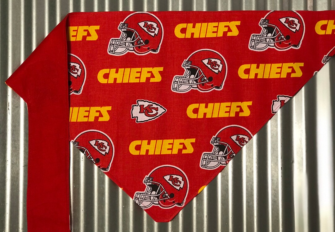 Kansas City Chiefs Dog Bandana - Etsy