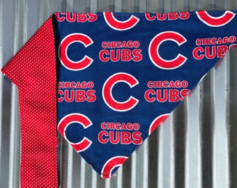 Chicago Cubs Dog Bandana - Etsy