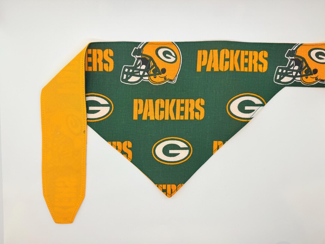 Green Bay Packers Dog Bandana - Etsy