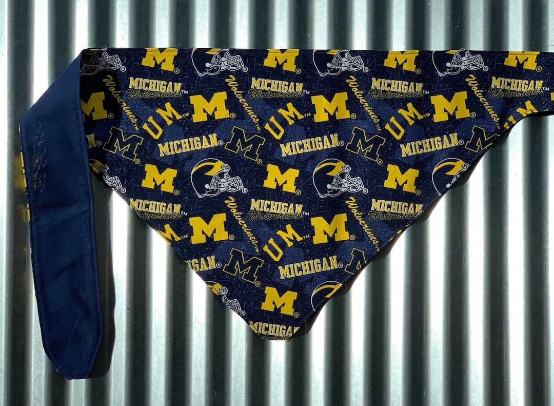 Michigan Wolverines Dog Bandana #2 - Etsy