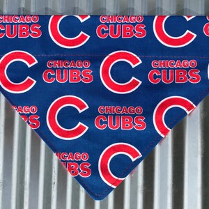 Chicago Cubs Dog Bandana - Etsy