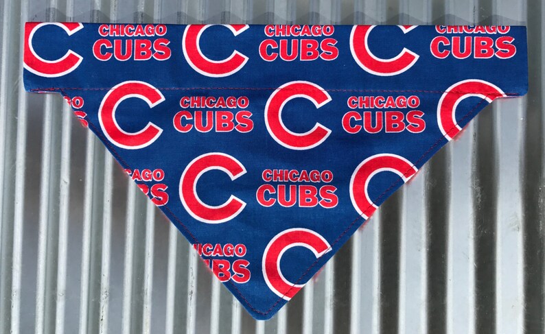 Chicago Cubs Dog Bandana - Etsy