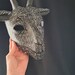 Majestic Paper Mâché Goat Mask. One of a Kind. - Etsy