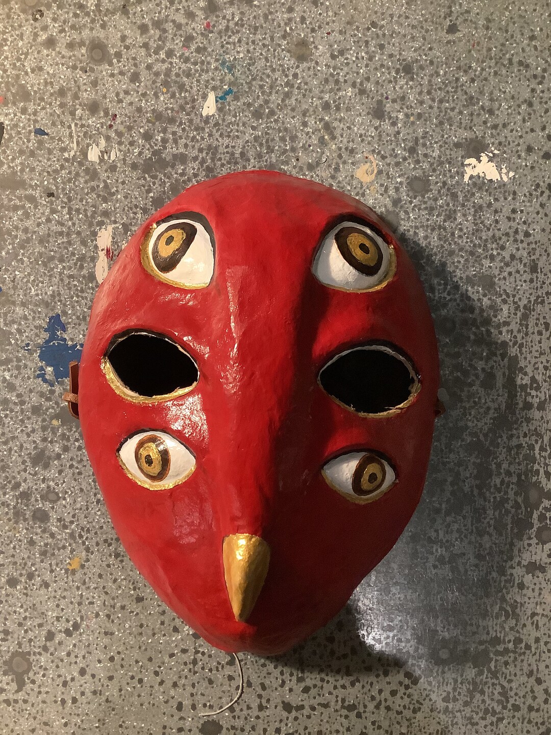 Creature Paper Mâché Mask. Bring a Touch of the Extraordinary Into Your ...