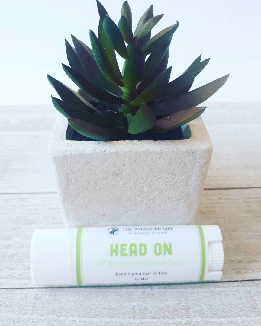 Menthol Headache Balm Travel Size - Etsy