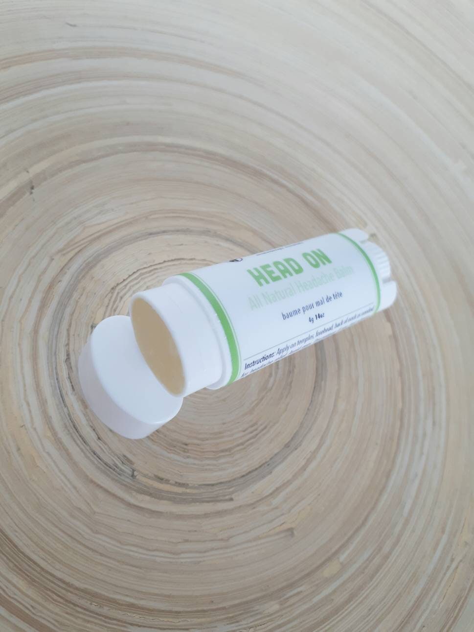 Menthol Headache Balm Travel Size - Etsy UK