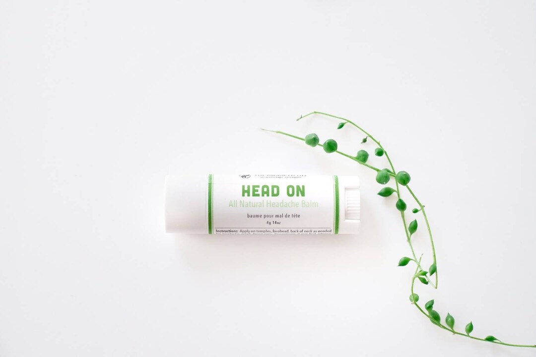 Menthol Headache Balm Travel Size - Etsy UK