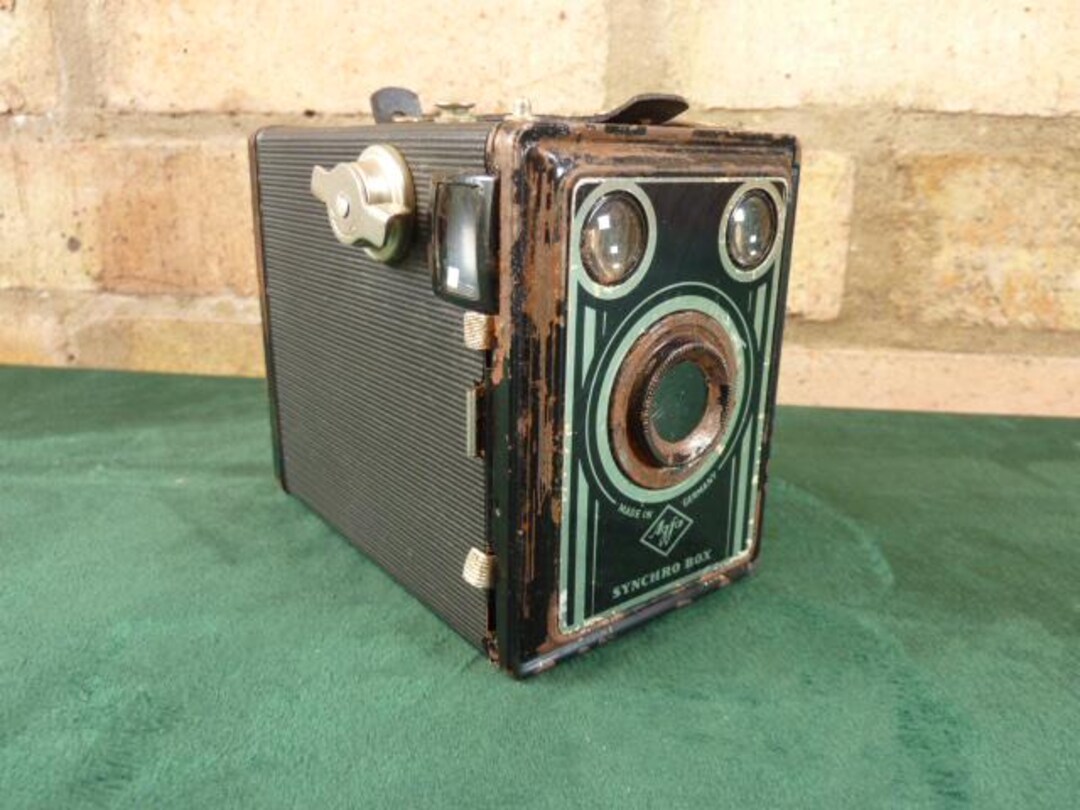 Vintage Agfa- Box Synchro Box Camera 120 Roll Film - Etsy
