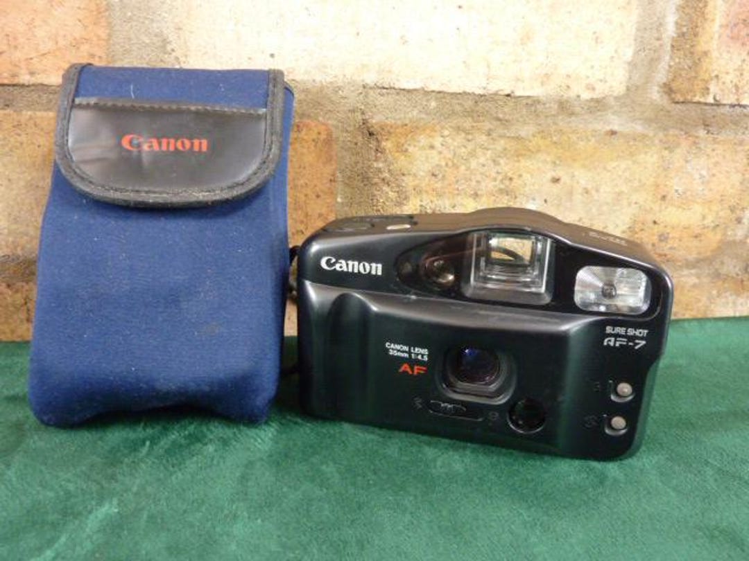 Vintage Canon Sure Shot AF-7 Date 35mm Camera Canon 35mm Lens #1 - Etsy