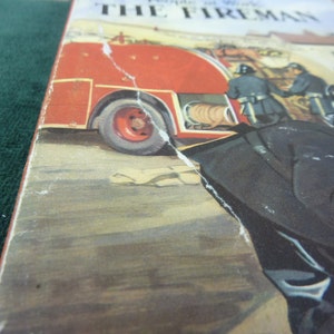Vintage Ladybird Book People at Work THE FIREMAN Series 606B With DJ ...
