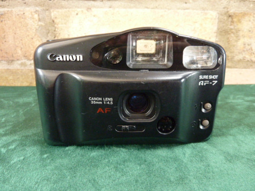Vintage Canon Sure Shot AF-7 35mm Camera Canon 35mm Lens - Etsy