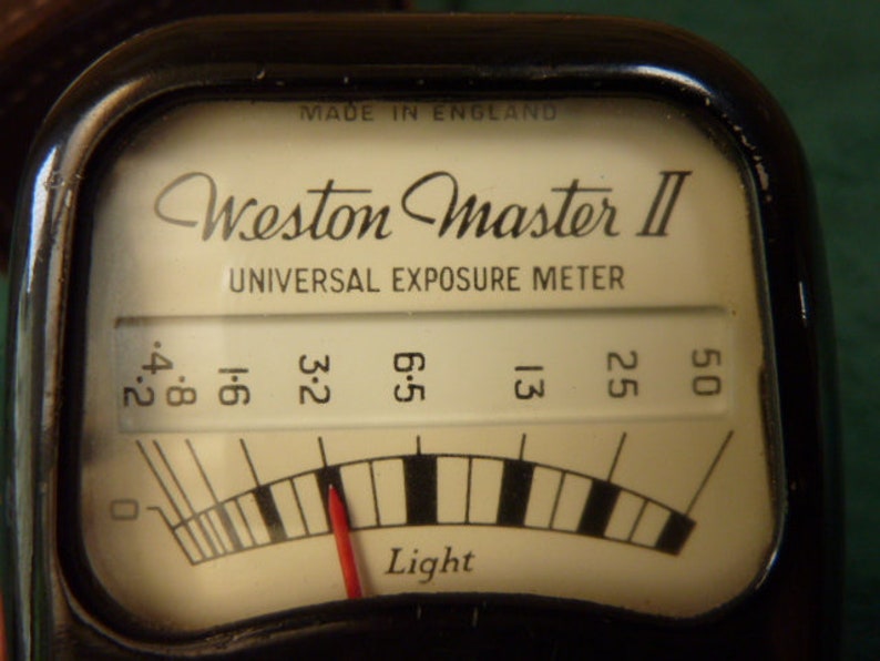 Vintage Sangamo Weston Master II 735/S141 Exposure Light Meter With ...
