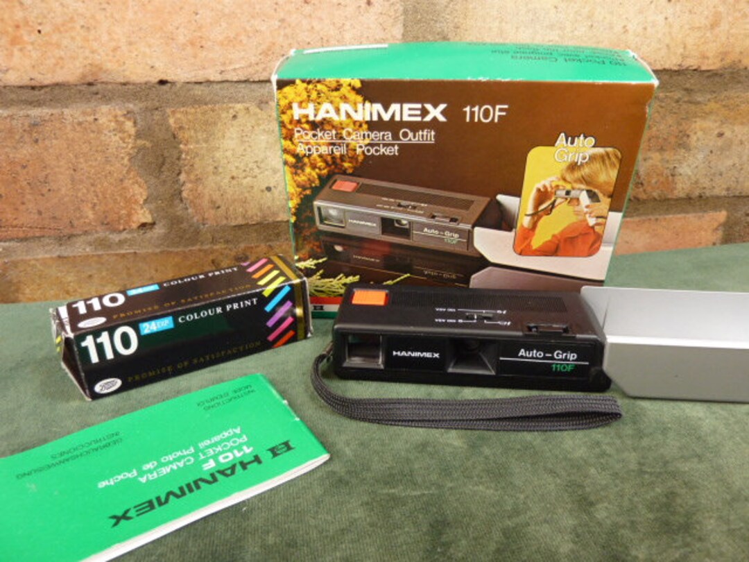 Nice Vintage Hanimex Camera 110 Film With Sealed Film Boxed - Etsy