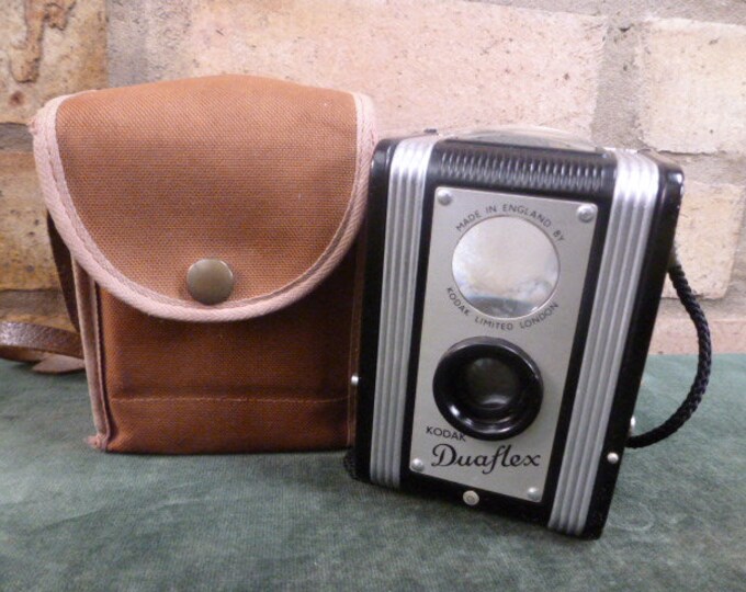 Nice Vintage Kodak Duaflex Box Camera 620 Roll Film With Case #1 - Etsy