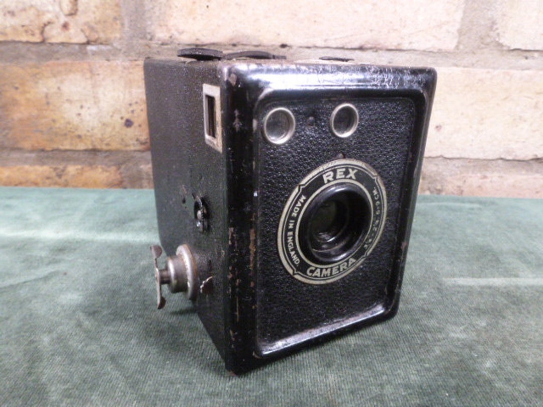 A Nice Vintage Rex 120 Roll Film Box Camera - Etsy