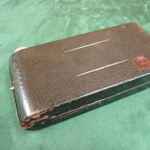 Vintage Agfa Isolette V 120 Folding Camera Agnar 1:4.5 85mm Lens VGC #1 ...