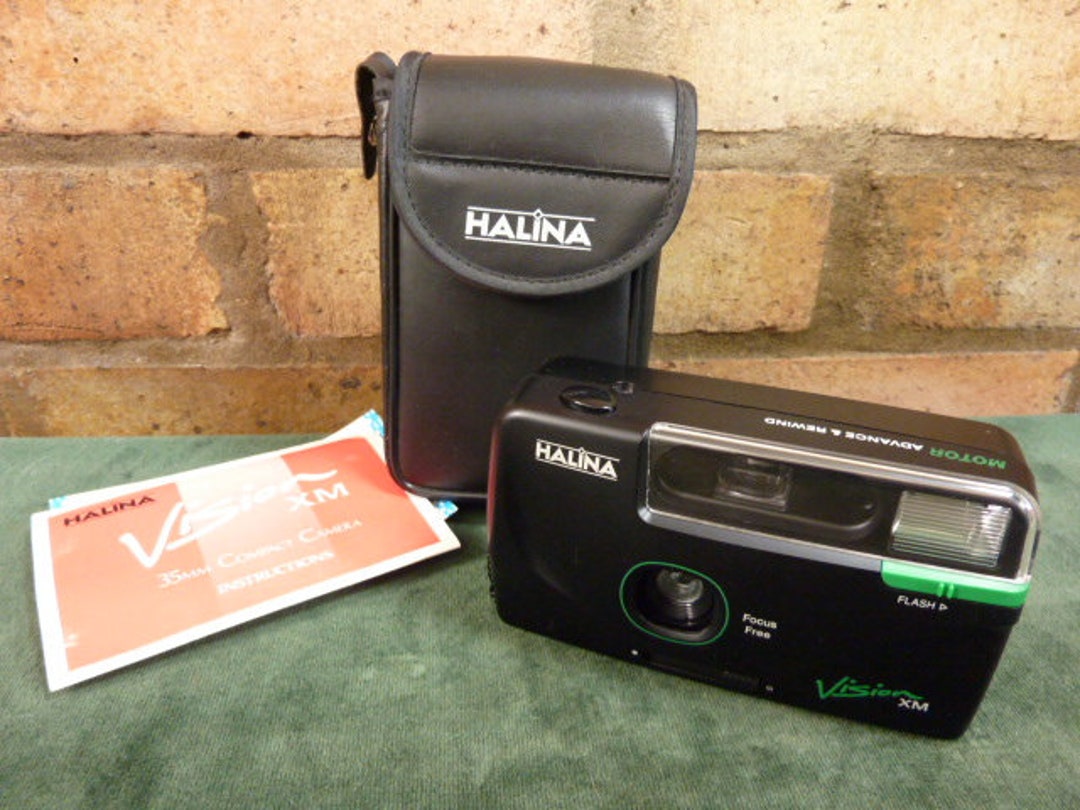 Nice Vintage Halina Vision XM Fixed Focus 35mm Camera Lomo Lomography ...