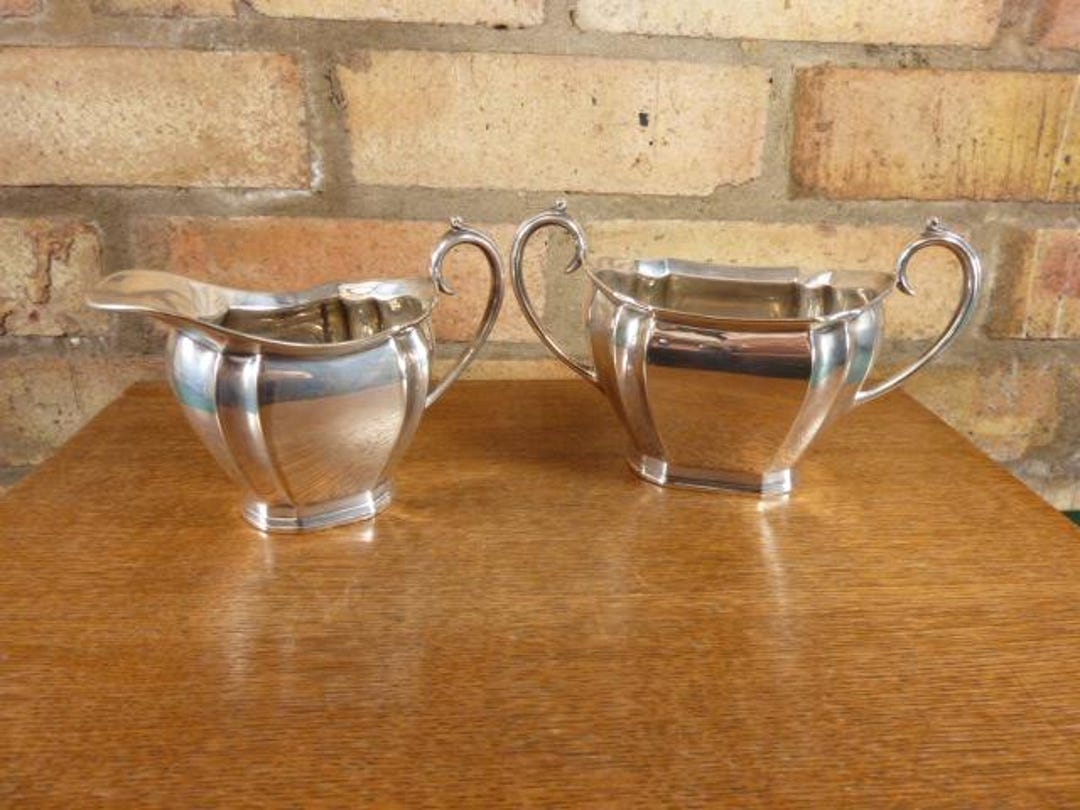 Nice Vintage Regis Plate Sugar Bowl and Milk Jug Silver Plated - Etsy
