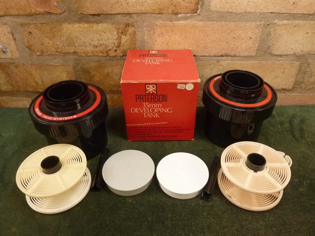 2 Vintage Paterson 35mm Developing Tanks 35mm - Etsy