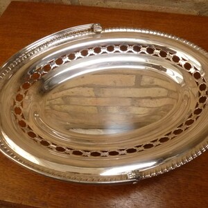 Nice Antique Mango Plate Silver Plated 10 1/2" Bowl With Handle - Etsy UK