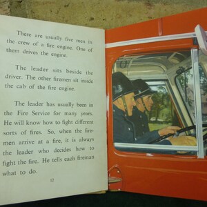 Vintage Ladybird Book People at Work THE FIREMAN Series 606B With DJ ...