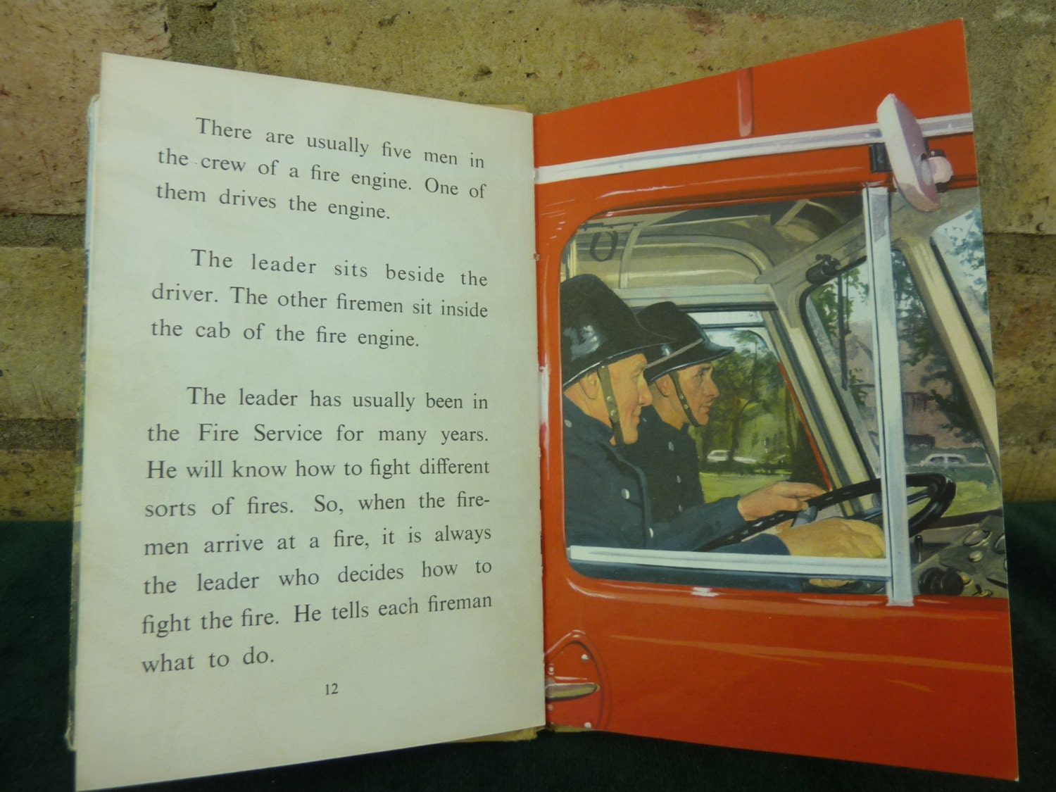 Vintage Ladybird Book People at Work THE FIREMAN Series 606B With DJ ...