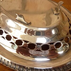 Nice Antique Mango Plate Silver Plated 10 1/2" Bowl With Handle - Etsy UK