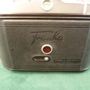 Vintage Franka Solida I Folding Camera With Case 1:6.3 75mm Lens 120 ...
