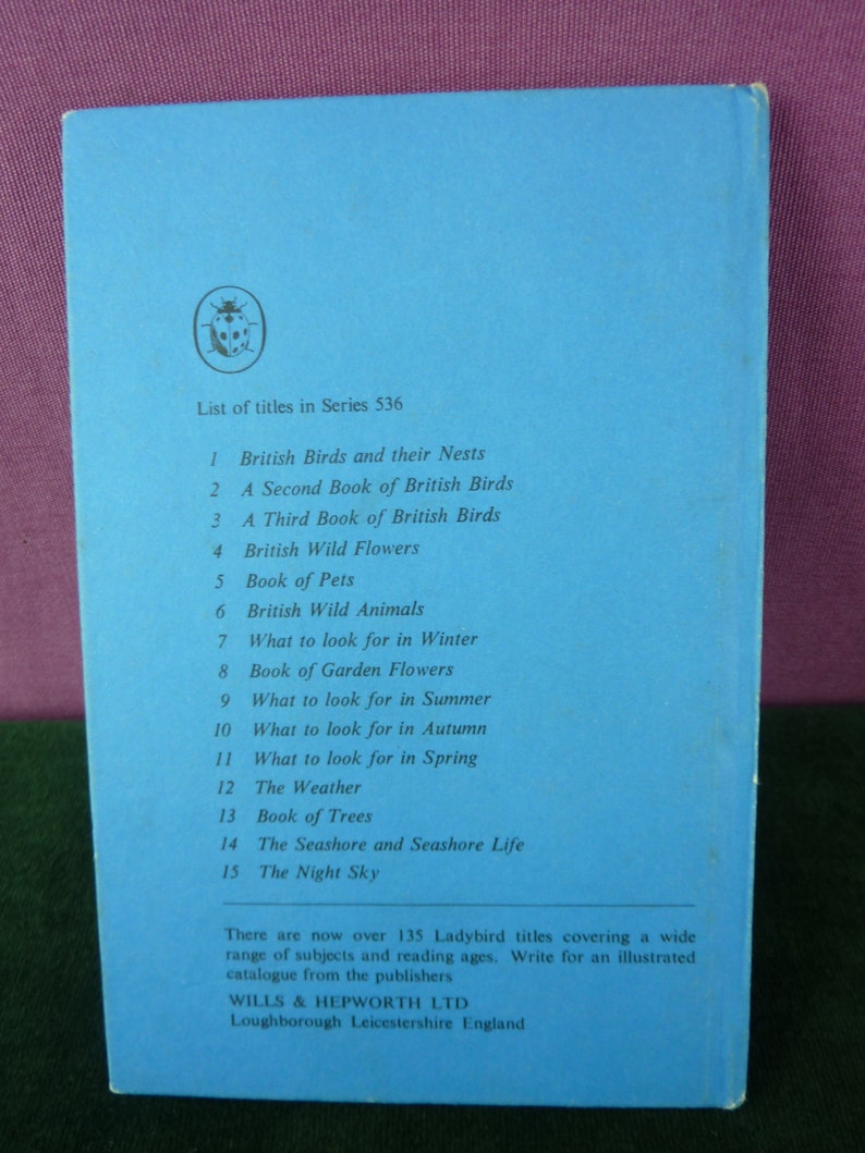 Vintage Ladybird book series 536 British Wild Animals marked | Etsy