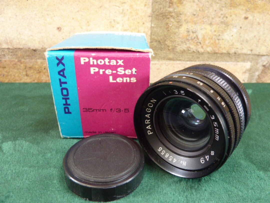 Nice Paragon 1:3.5 35mm Lens M42 Screw Mount - Etsy