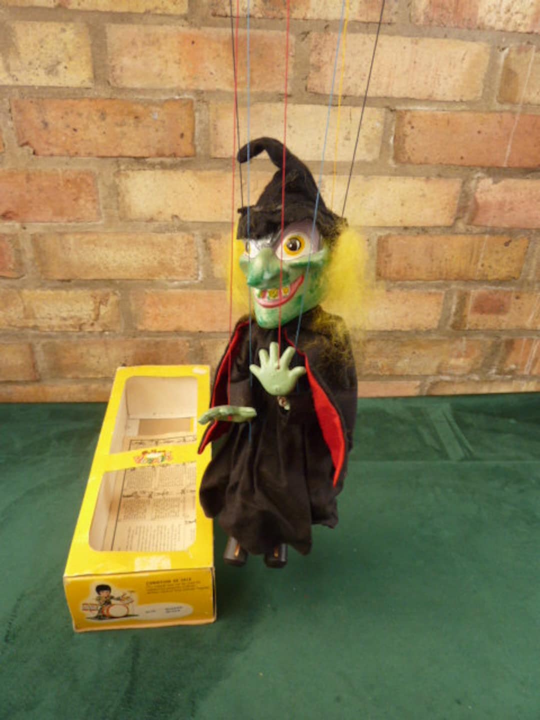 A Nice Vintage Pelham Puppets SL10 Wicked Witch Puppet in Box - Etsy