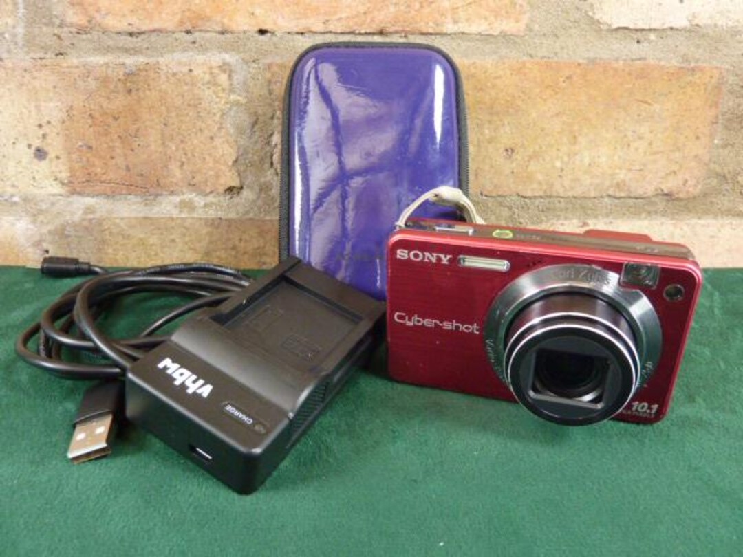 A Nice Sony Cybershot DSC W170 Digital Camera 10.1MP 4X Optical Zoom - Etsy