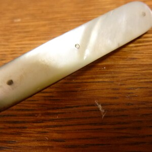 Antique Arthur Stainforth Hallmarked Silver and Mother of Pearl Fruit ...