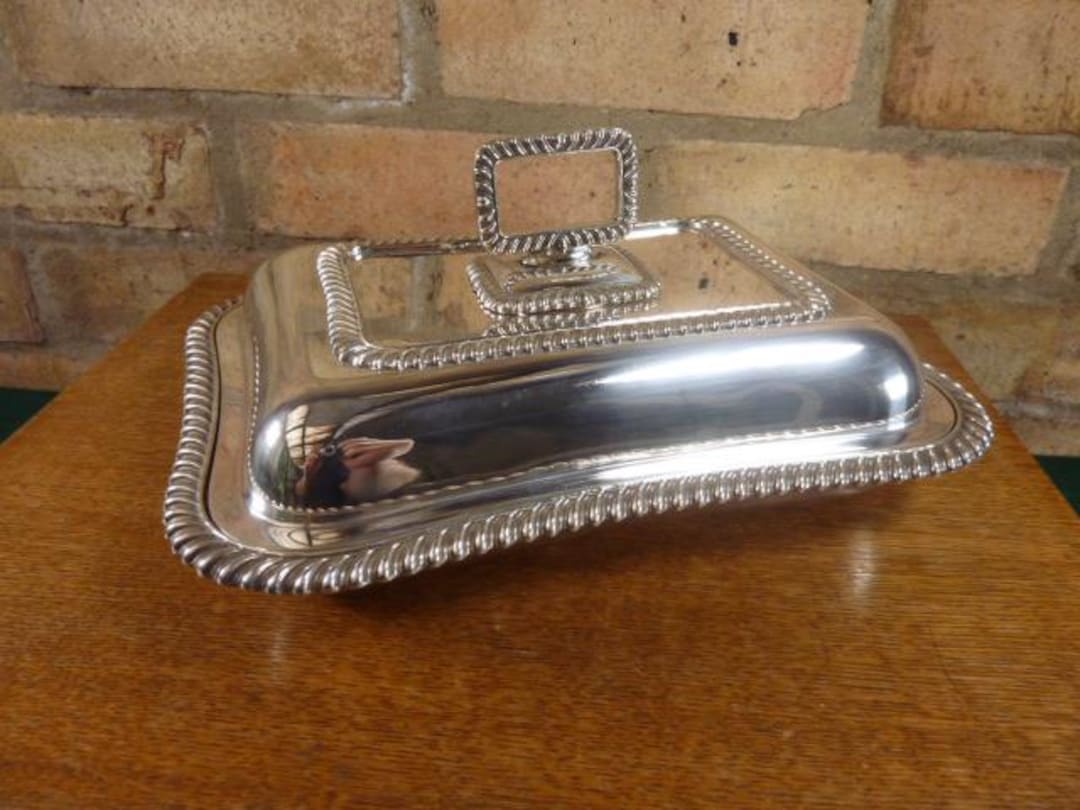 A Nice Antique Serving Tureen Entree Dish Silver Plated EPNS #3 - Etsy