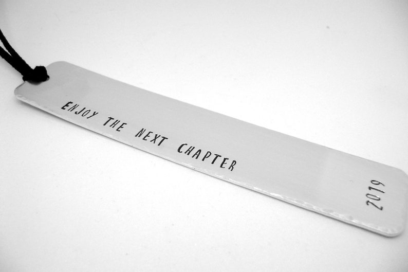 Enjoy the Next Chapter Bookmark Graduation or Retirement | Etsy