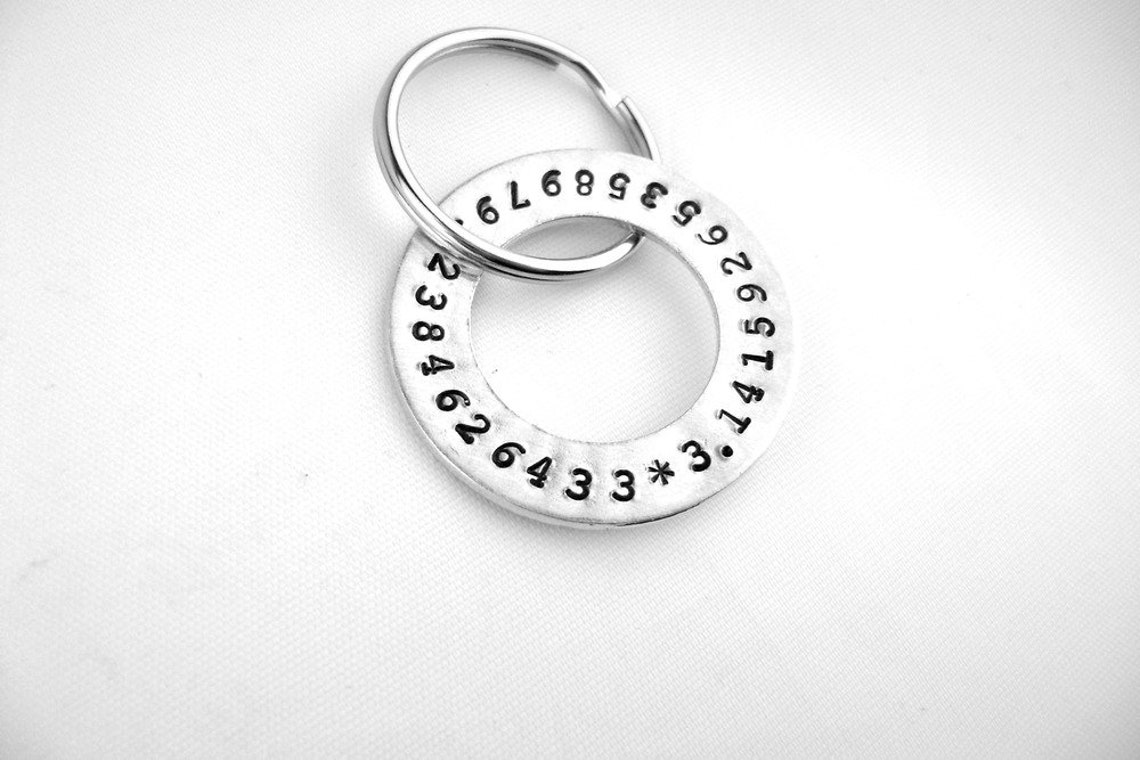 Pi Keychain Mathematics Lover Engineering Student 3.14 Geek - Etsy