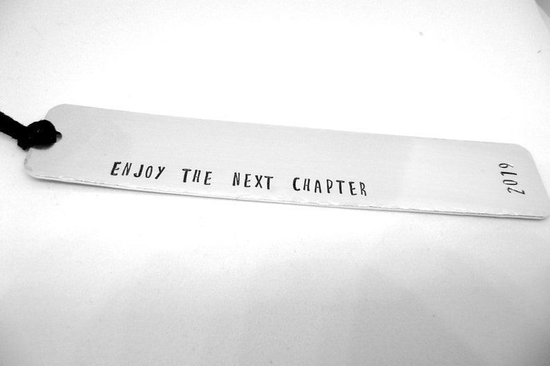 Enjoy the Next Chapter Bookmark Graduation or Retirement | Etsy