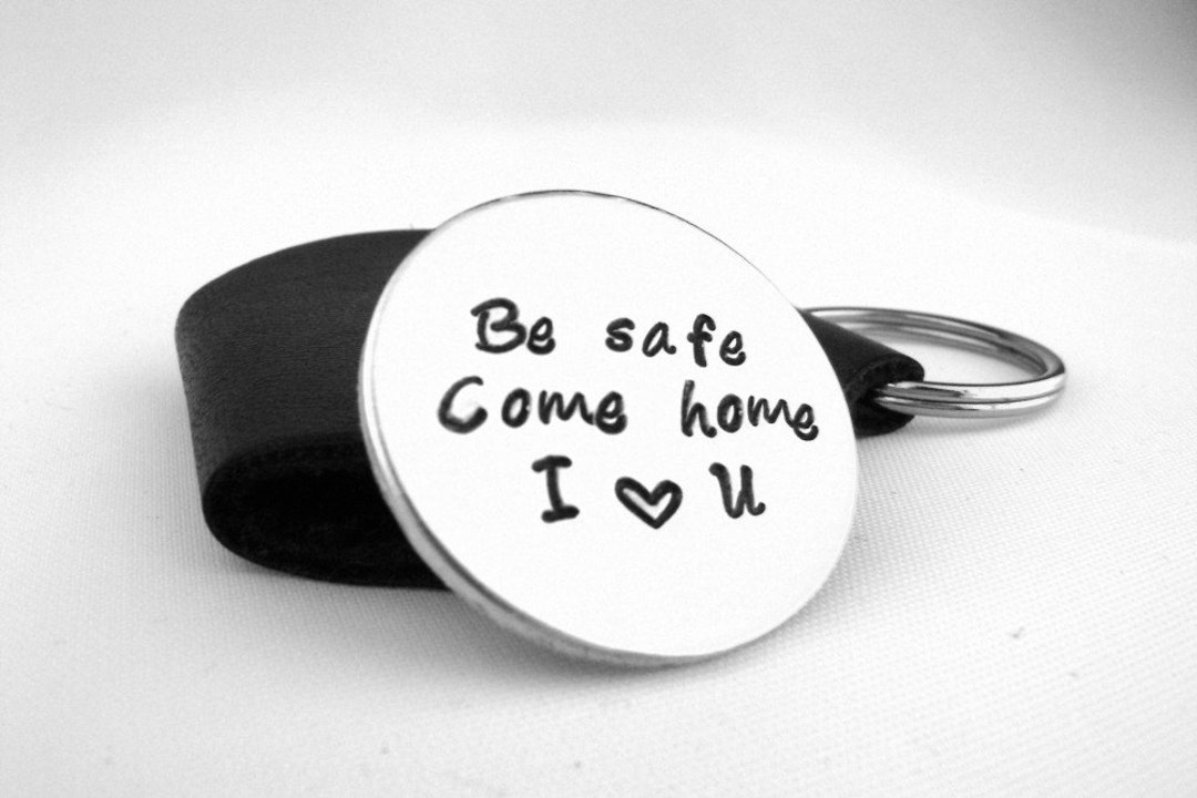 Be Safe Come Home I Love You Stamped Pocket Token, Police Pocket Coin ...