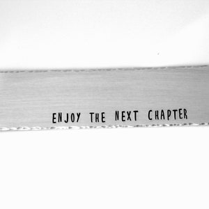 Enjoy the Next Chapter Bookmark, Graduation or Retirement Gift ...