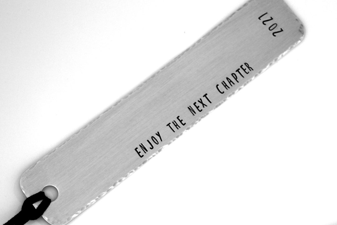 Enjoy the Next Chapter Bookmark, Graduation or Retirement Gift ...