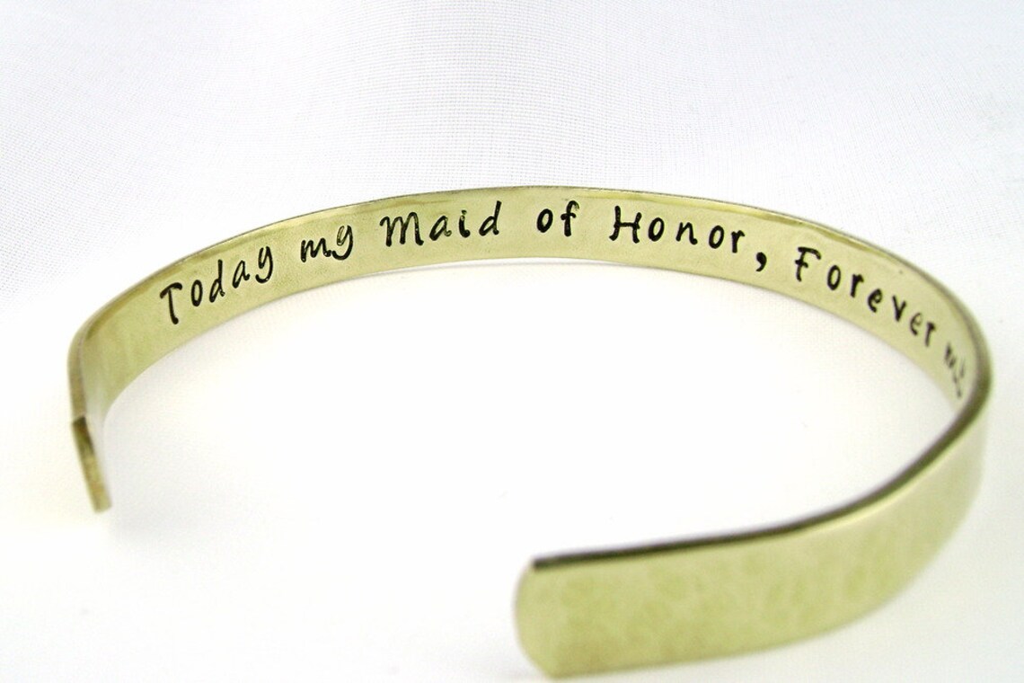 Matron of Honor Gift Today My Maid of Honour Forever My - Etsy