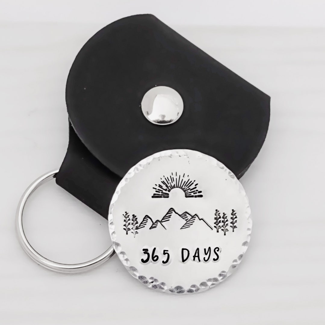 Anniversary or Sobriety Chip, Personalized Token With Days, Months ...