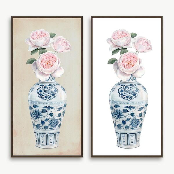 Pink Toile Wallpaper - Etsy