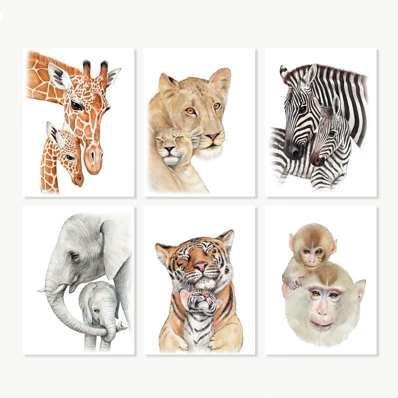 Zoo Animal Painting - Etsy