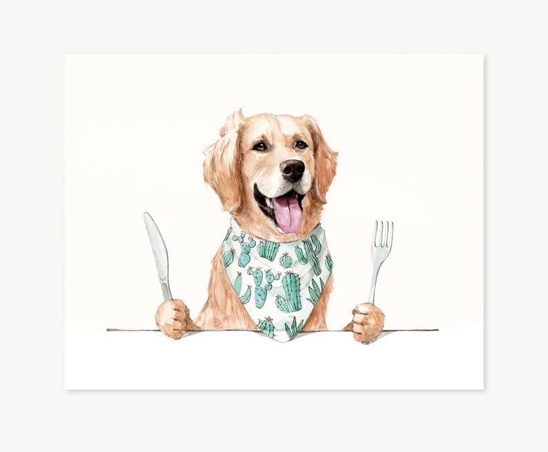 Personalized Dog Gift Pet Portrait Custom Dog Print Funny - Etsy