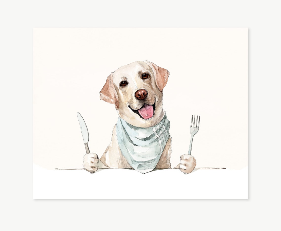 Personalized Dog Gift Pet Portrait Custom Dog Print Funny - Etsy