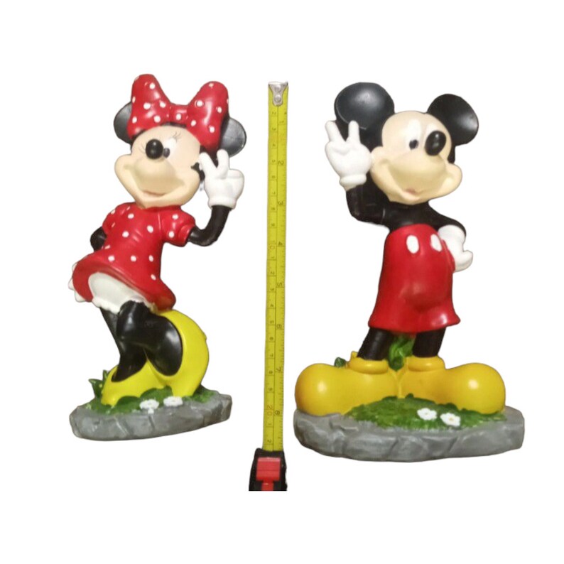 Disney 8 High Mickey Mouse and Minnie Mouse Peace Sign - Etsy