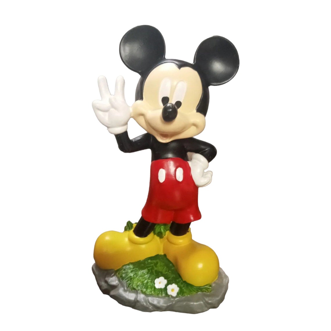 Disney 8 High Mickey Mouse and Minnie Mouse Peace Sign - Etsy